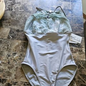 sara mears | Tops | Nwt Sara Mears Sage Green Leotard | Poshmark